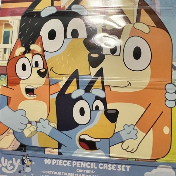 Bluey | Other | Piece Bluey Pencil Set New | Poshmark